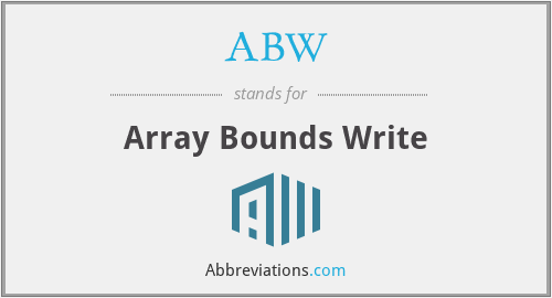 What does ABW stand for?