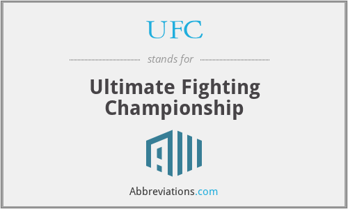 What does UFC stand for?