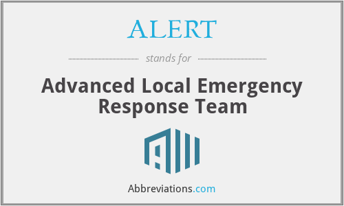 What does ALERT stand for?