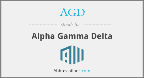 What does AGD stand for?