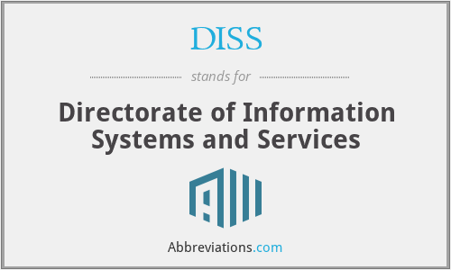 What does DISS stand for?