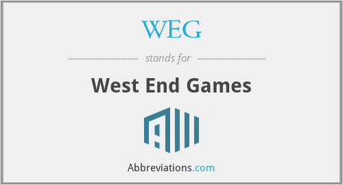 What does WEG stand for?