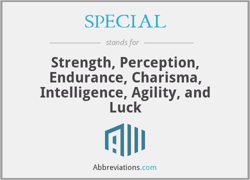What does SPECIAL stand for?