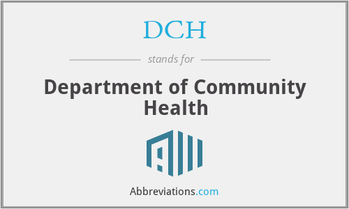 What does DCH stand for?