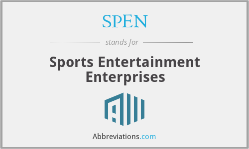 What does SPEN stand for?