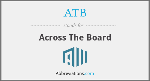 What does ATB stand for?