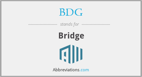 What does BDG stand for?