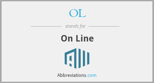 What does OL stand for?