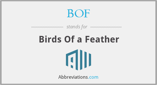 What does BOF stand for?