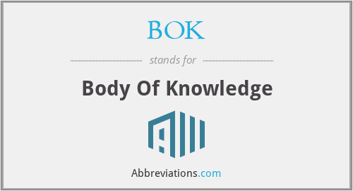 What does BOK stand for?