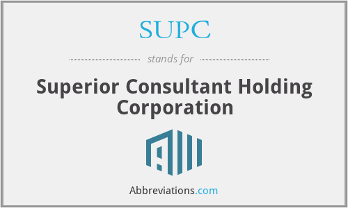 What does SUPC stand for?