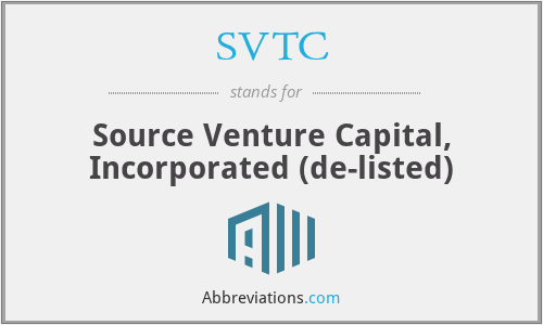 What does SVTC stand for?