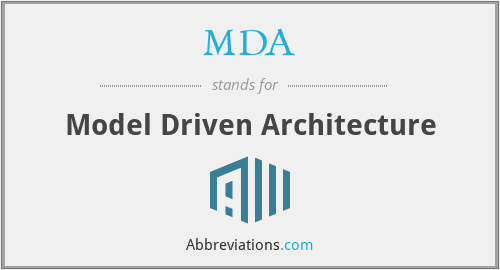 What does MDA stand for?