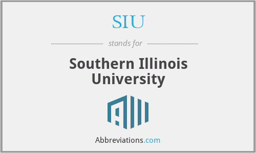 What does SIU stand for?