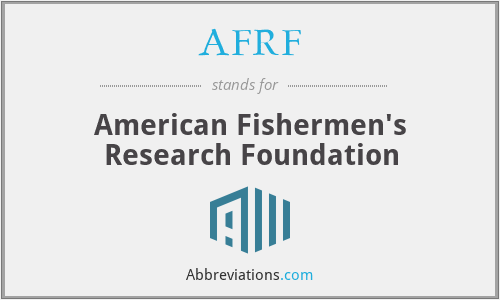 What does AFRF stand for?