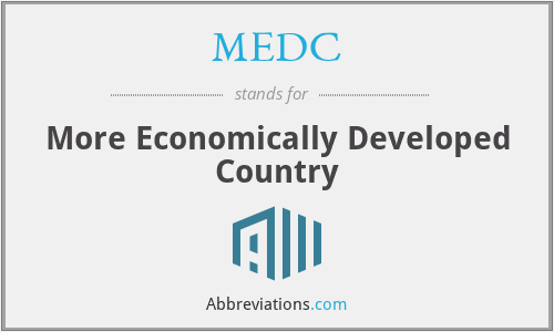 What does MEDC stand for?