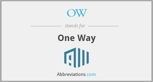 What does OW stand for?