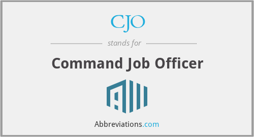 What does CJO stand for?