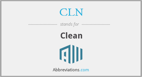 What does CLN stand for?