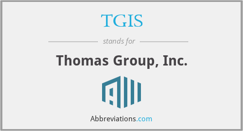 What does TGIS stand for?