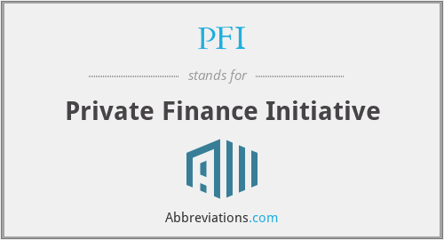 What does PFI stand for?