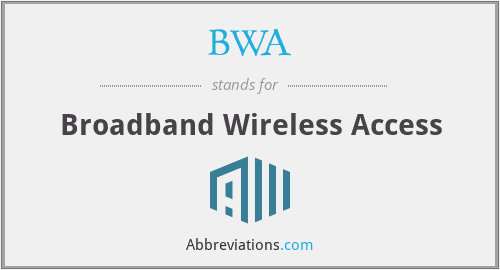 What does BWA stand for?