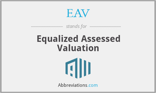 What does EAV stand for?
