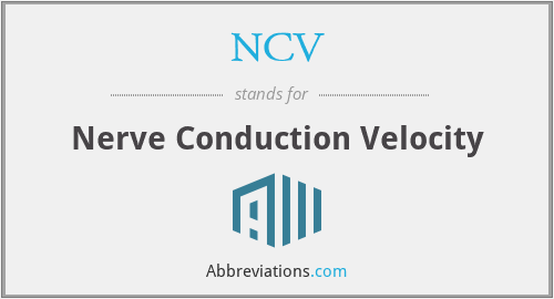 What does NCV stand for?