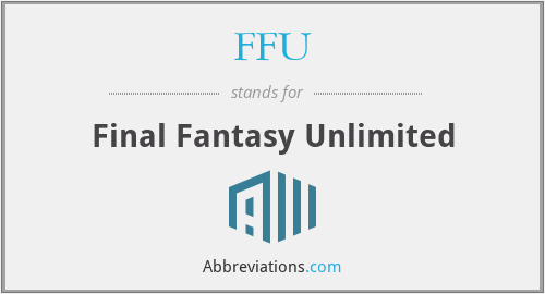 What does FFU stand for?