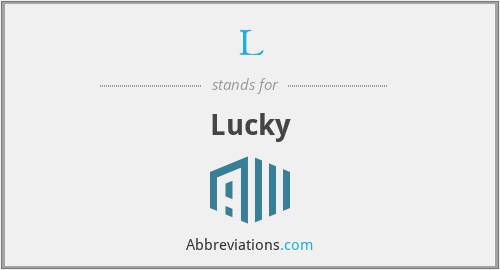 What is the abbreviation for Lucky?