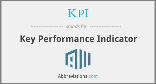 What does KPI stand for?