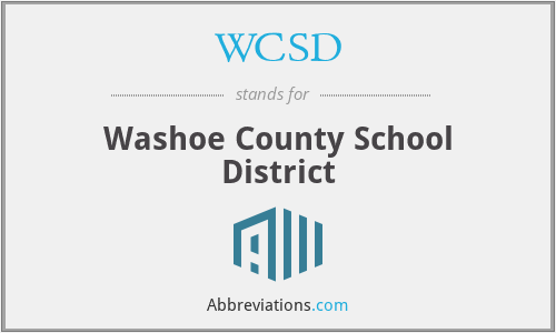 What does WCSD stand for?