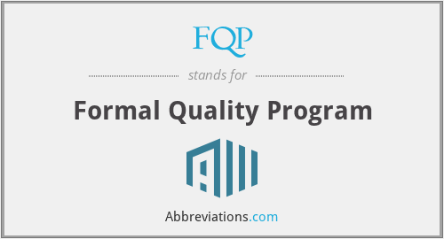 What does FQP stand for?