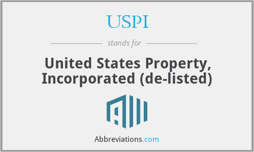 What does USPI stand for?