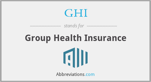 What does GHI stand for?
