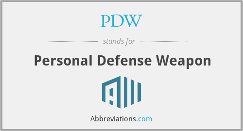 What does PDW stand for?