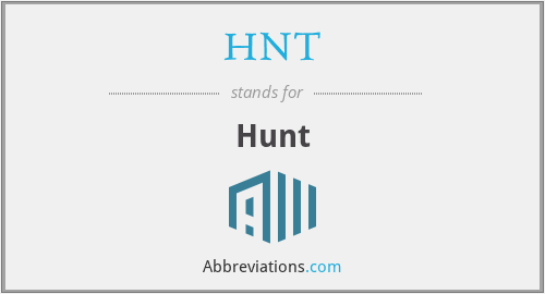 What does HNT stand for?