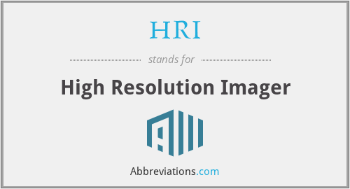 What does HRI stand for?