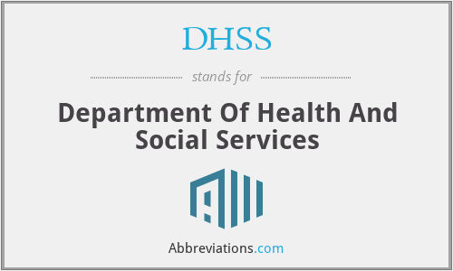 What does DHSS stand for?