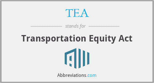 What does TEA stand for?