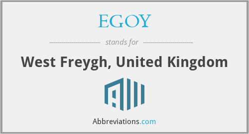 What does EGOY stand for?