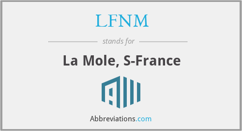 What does LFNM stand for?