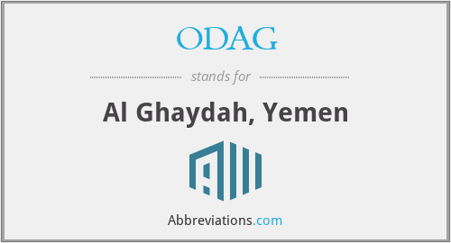 What does ODAG stand for?