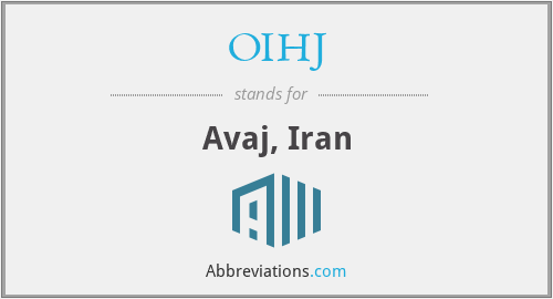 What does OIHJ stand for?