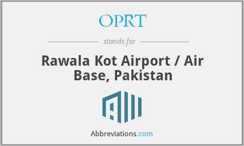 What does OPRT stand for?