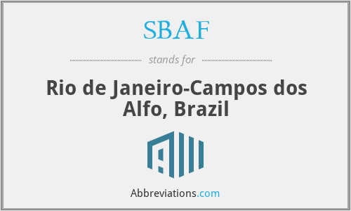 What does SBAF stand for?