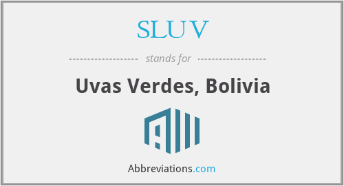 What does SLUV stand for?