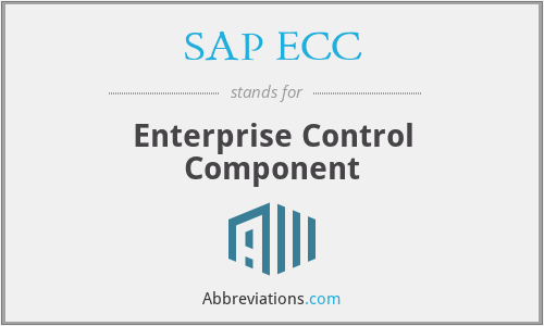 What does SAP ECC stand for?