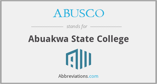 What does ABUSCO stand for?