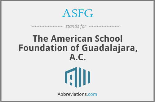 What does ASFG stand for?